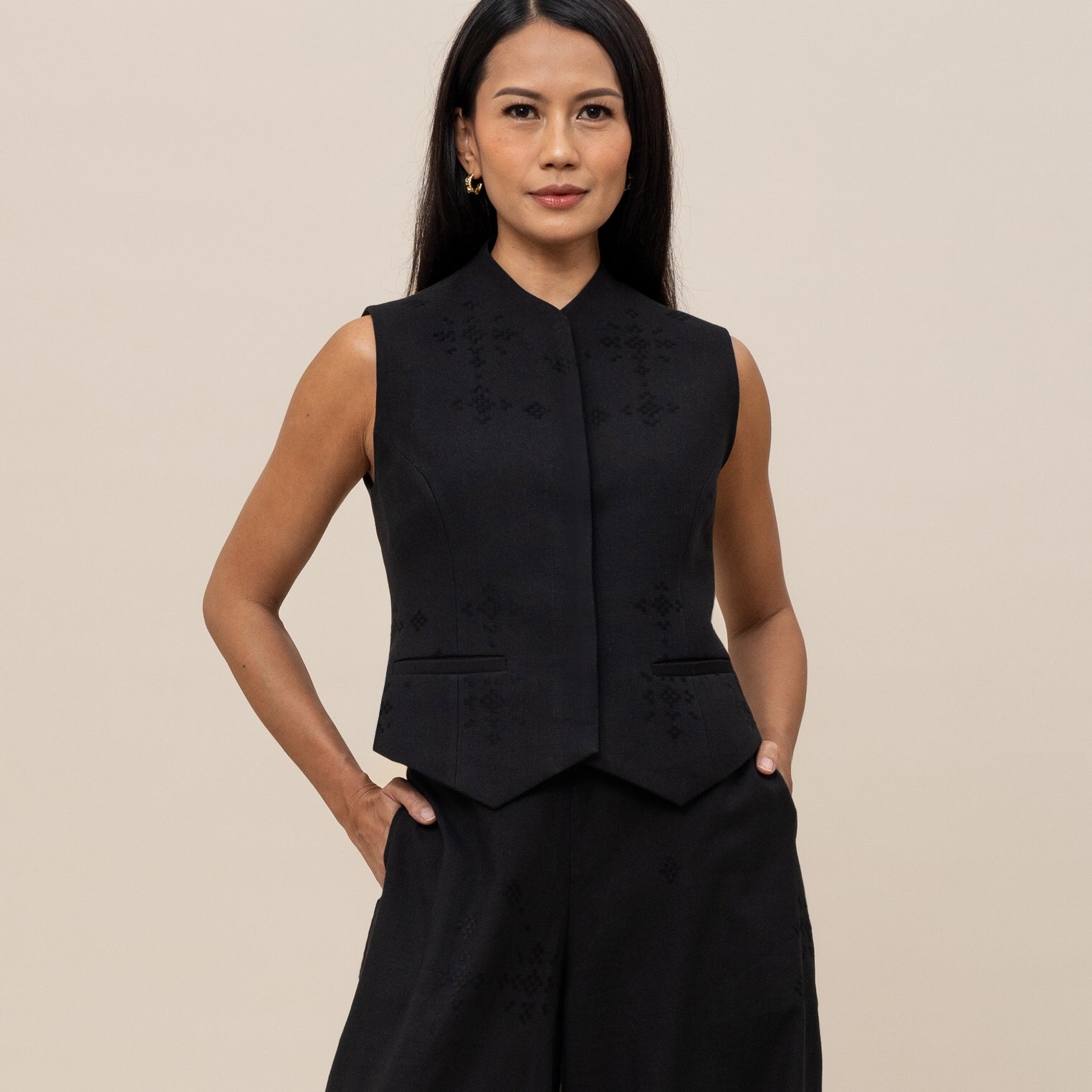 SukkhaCitta POWER Edit Structured Vest • The Most Meaningful Clothes